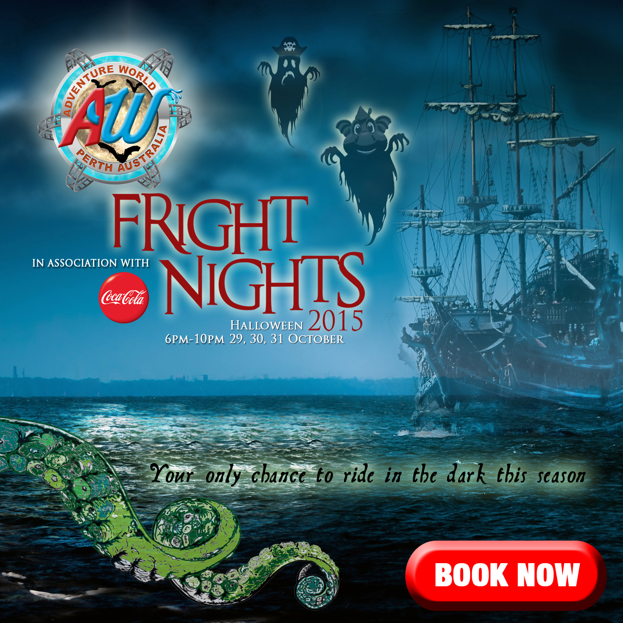 Fright Nights at Adventure World - Hello Perth