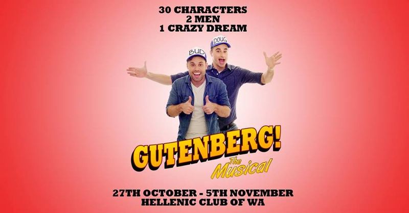 Gutenberg! The Musical - Hello Perth