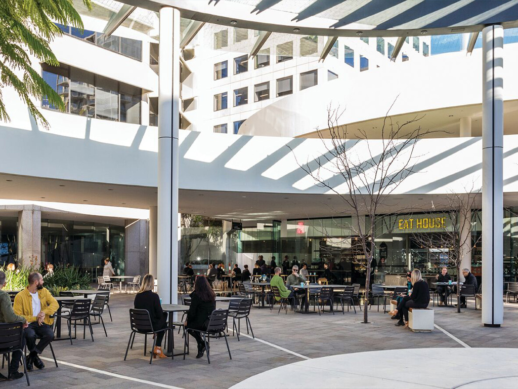 QV1 Plaza - Hello Perth