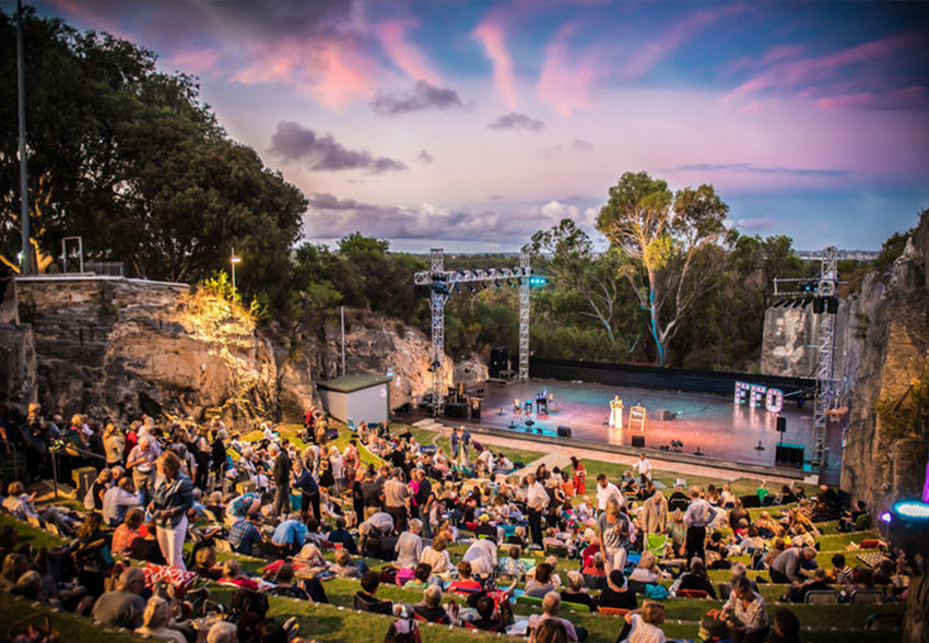Freeze Frame Opera at the quarry ampitheatre - Hello Perth